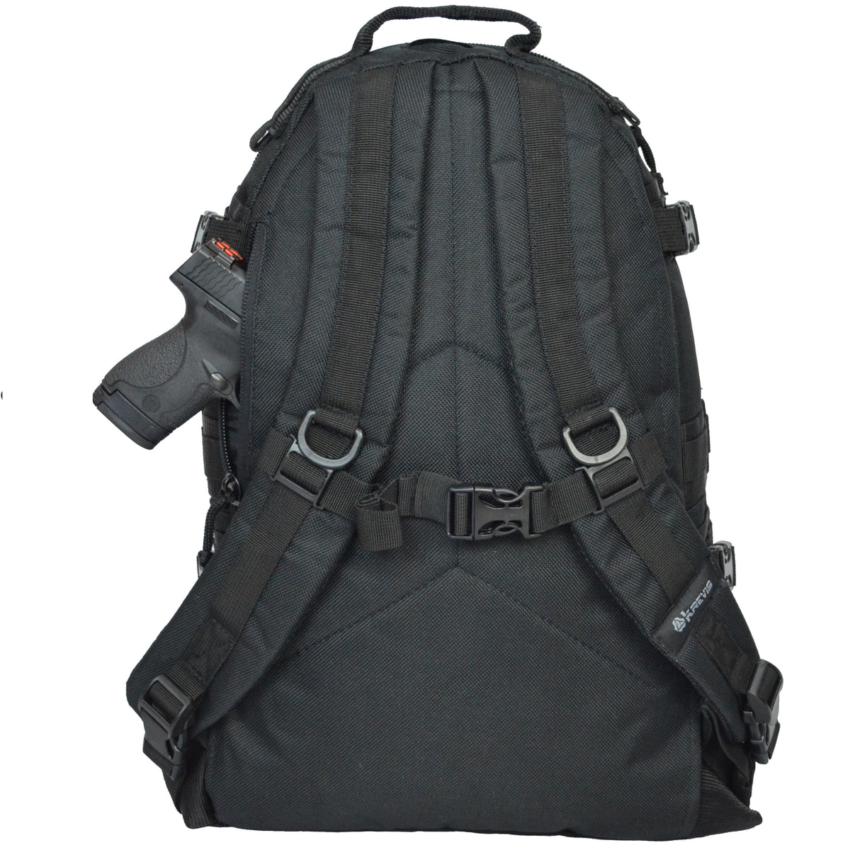 Krevis Series Tactical Bug Out Pack (Tactical Black) - Hydration Reser